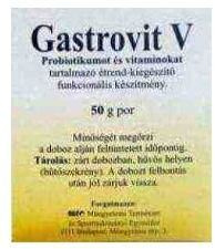 4148 Ft - Gastrovit V (vitaminos) por 50g - Herbadiszkont Egészségbolt