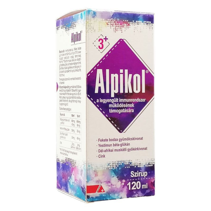 3689 Ft - Alpikol immunerősítő szirup 120ml - Herbadiszkont Egészségbolt