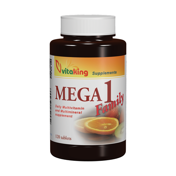 5580 Ft - Vitaking Mega-1 Family tabletta 120db - HerbaDiszkont
