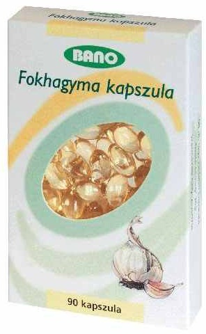 3118 Ft - Bano fokhagyma kapszula 90db - Herbadiszkont Egészségbolt