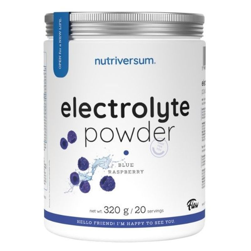 Nutriversum Flow Electrolyte Powder Blue Raspberry por 320g ...